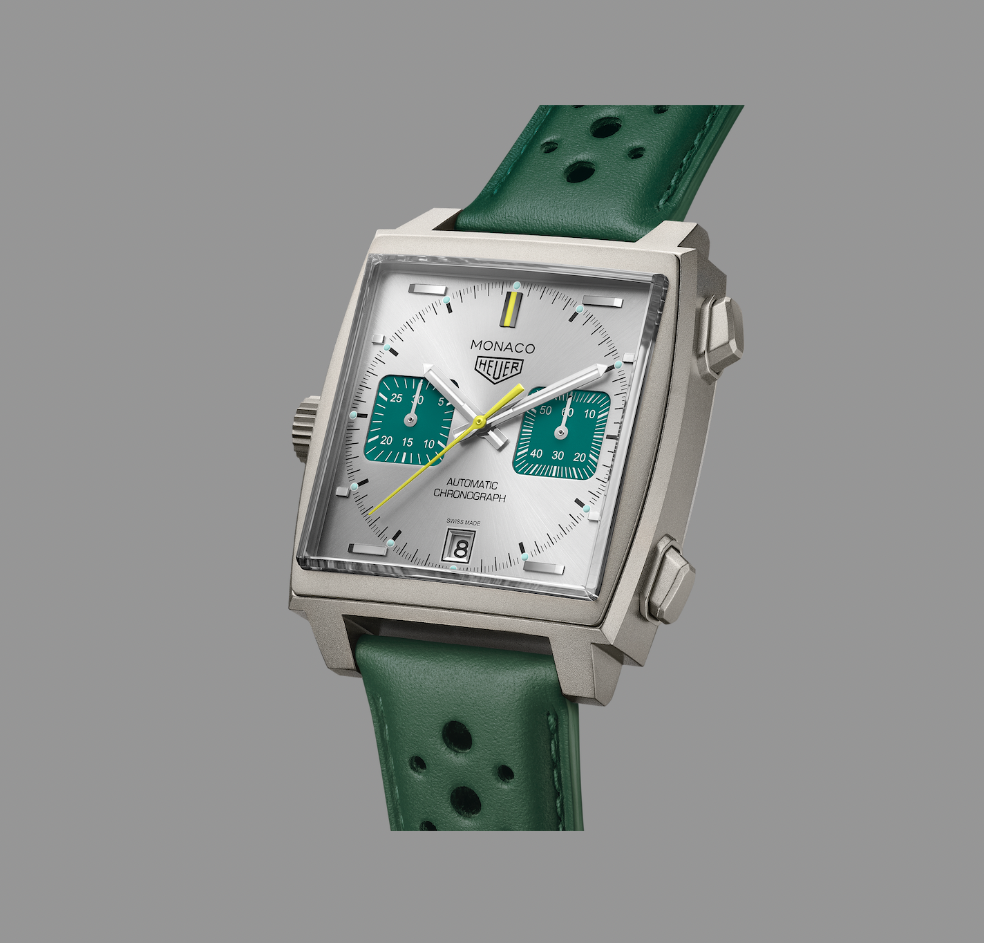 TAG HEUER MONACO CHRONOGRAPH RACING GREEN – The World of Yachts & Boats ...